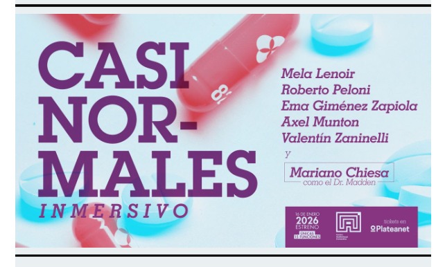 Casi Normales Inmersivo – OCIOPATAS.